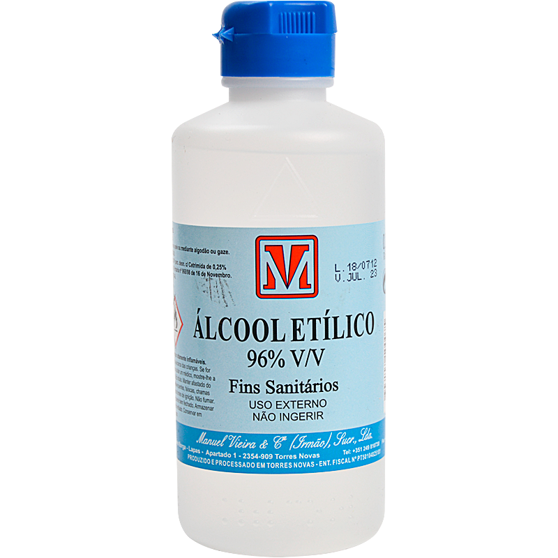 ALCOOL ETILICO 0.25L 96%