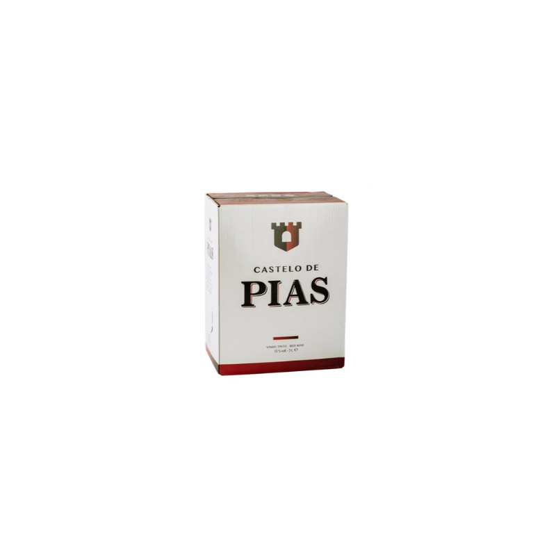 Vinho Tinto Castelo de Pias Bag in Box 5 lt