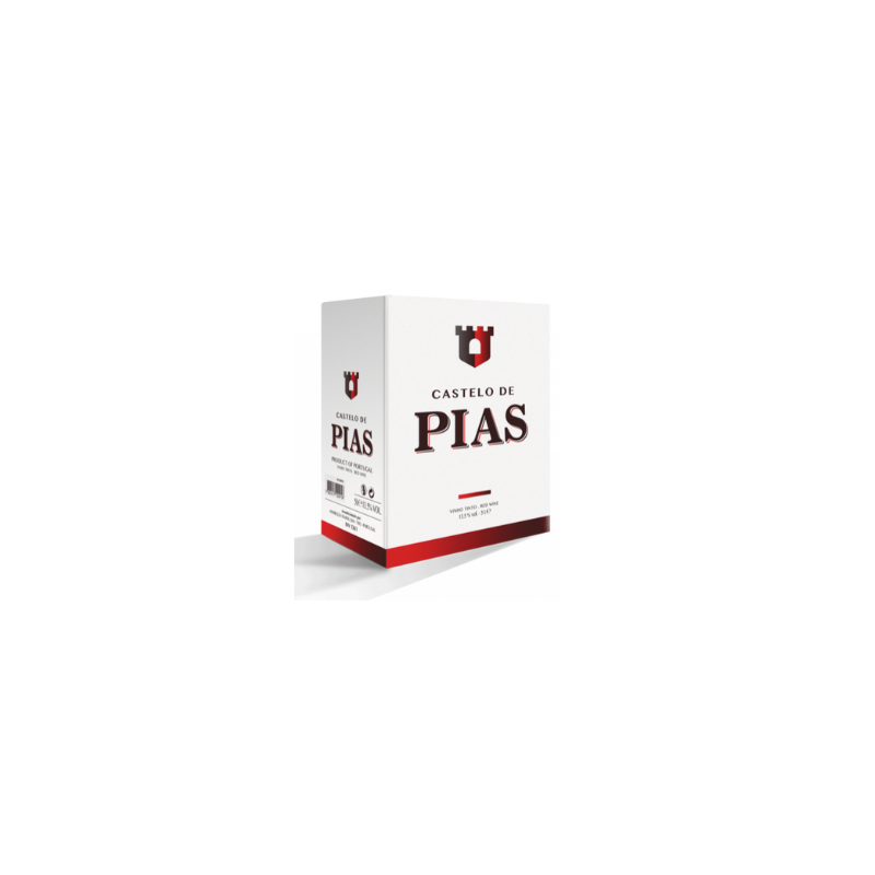 Vinho Tinto Castelo de Pias Bag in Box 5 lt